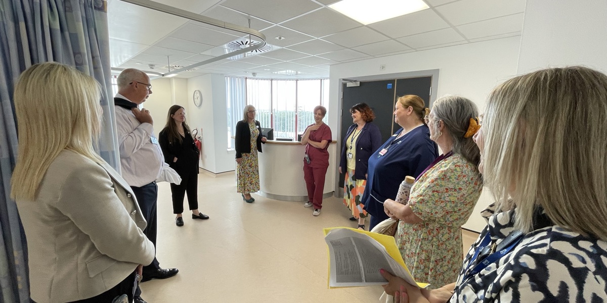 NHS Fife’s Board Tour Services at Queen Margaret Hospital | NHS Fife