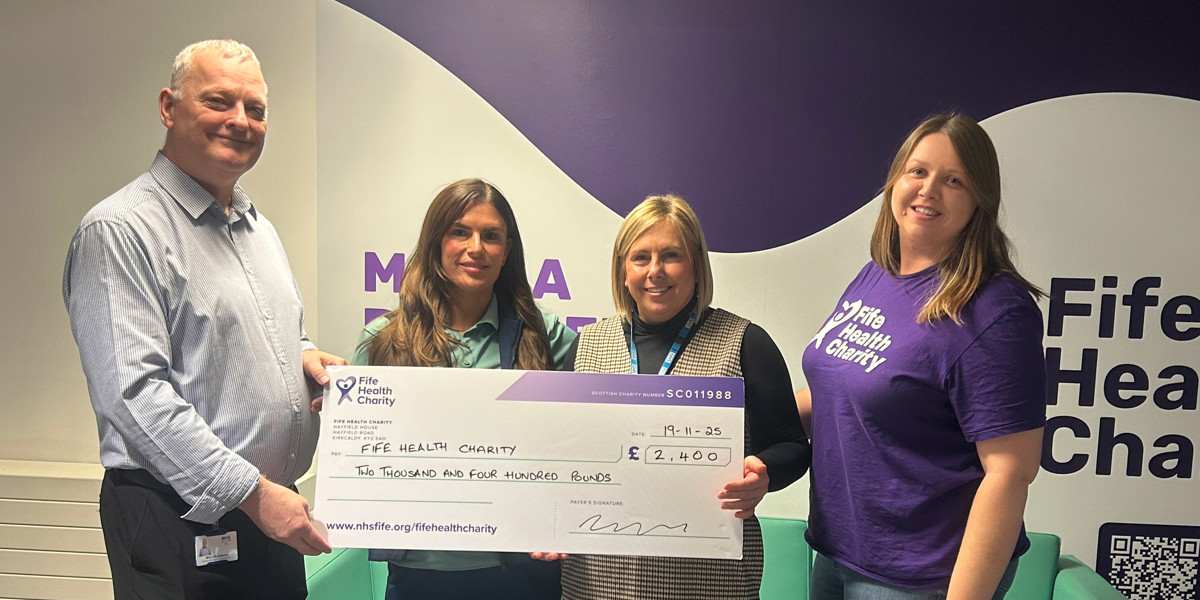 Staff donation supports the purchase of 2 new syringe drivers for NHS ...