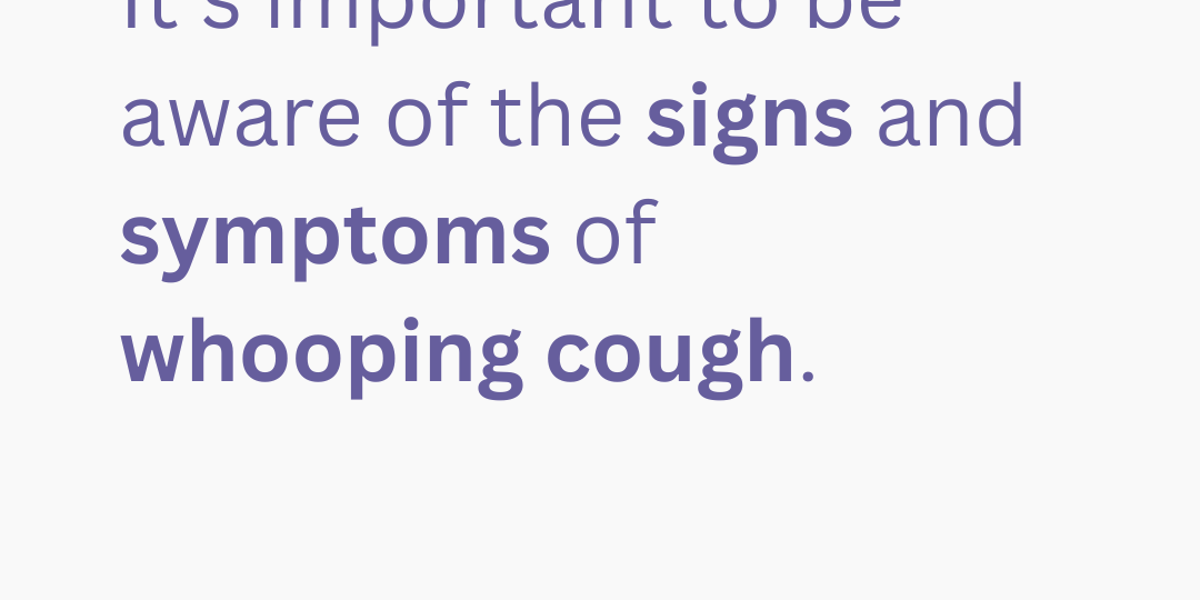 Whooping cough | NHS Fife