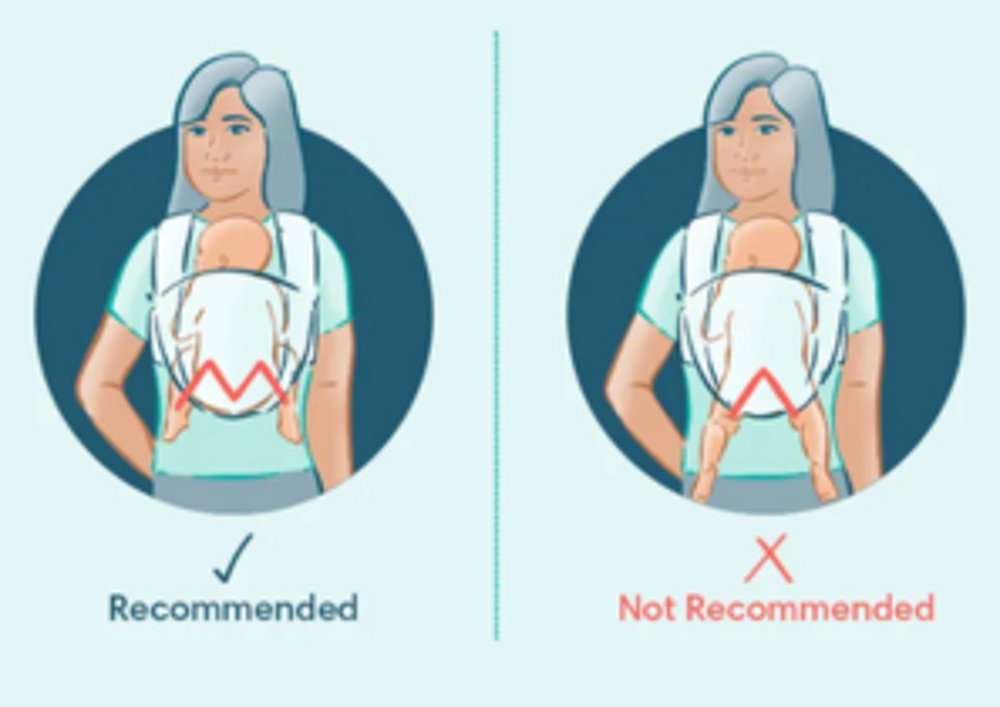 Carrying your baby in a harness | NHS Fife